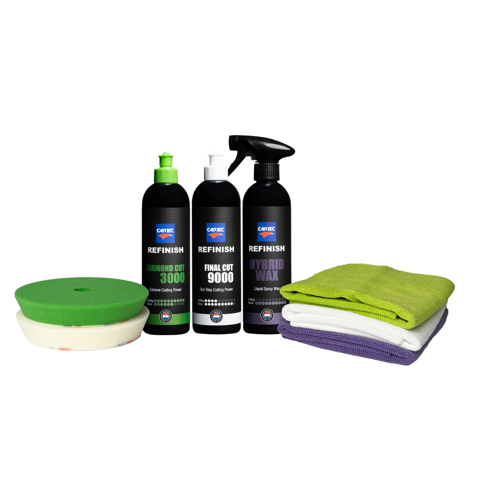 Cartec Refinish Kit 500ml/gr (3000,9000, Hybrid Wax) – Cartec UK