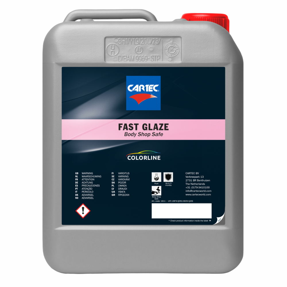 Fast Glaze Bodyshop Safe – Cartec UK