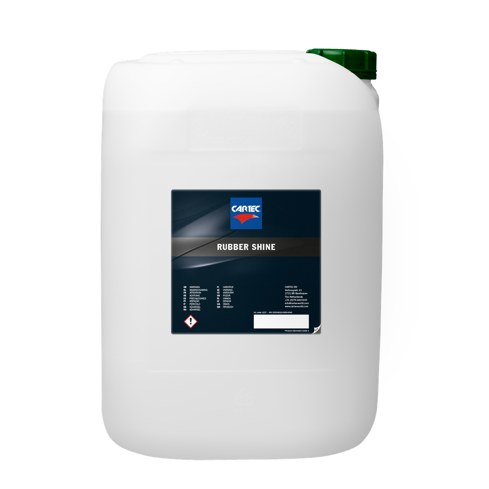 Rubber Shine 20L (Silicone Free) – Cartec UK