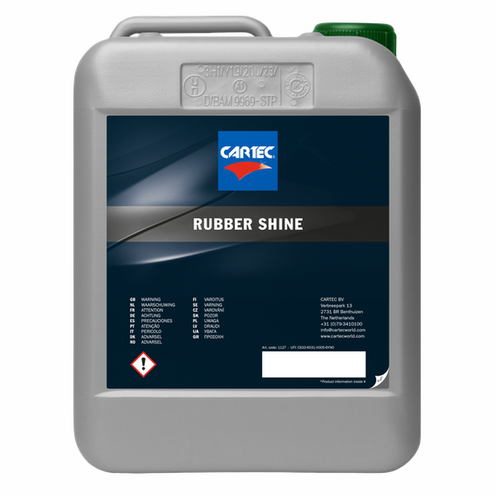 Rubber Shine 5Ltr (Silicone Free) – Cartec UK